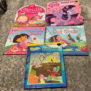Other | Mix Lot Of 5 Childrens Book New | Poshmark